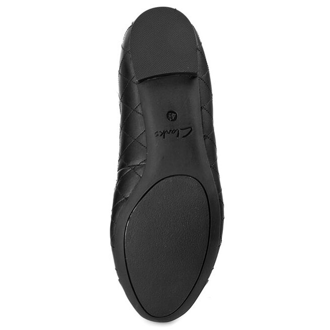 Ballerinas Clarks Carousel Curl 261009774 Black Leather | eschuhe.de