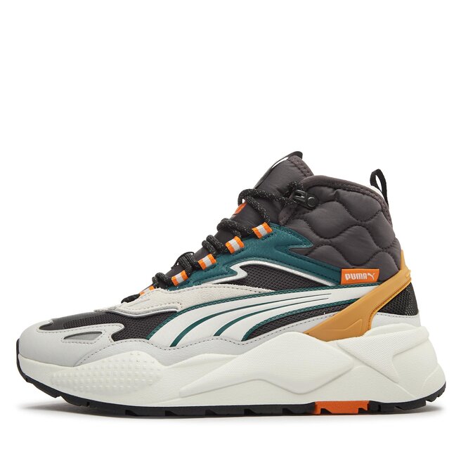 Сникърси Puma RS-X Hi 392718 02 Dark Coal/Glacial Gray | obuvki.bg