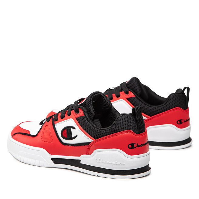 Sneakers Champion 3 Point Low S21882-CHA-RS001 Red/Wht/Nbk | epantofi.ro