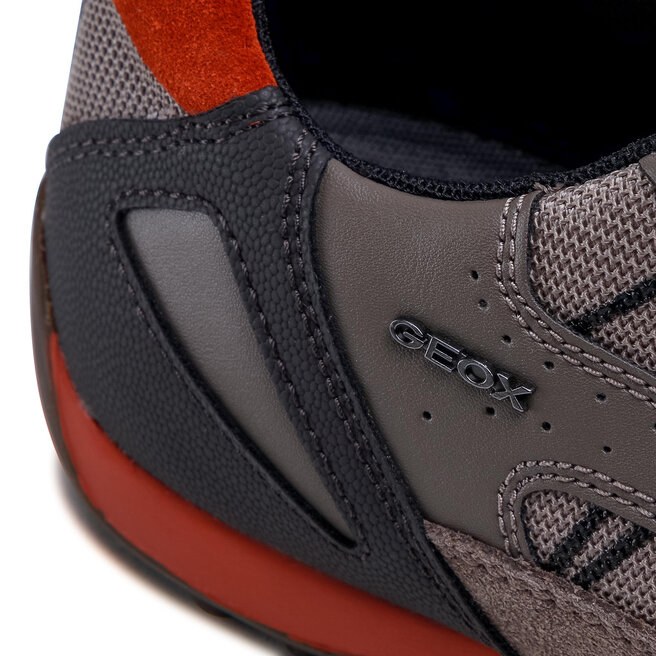 Sneakers Geox U Snake A U0407A 022BC C1018 Dove Grey | epantofi.ro