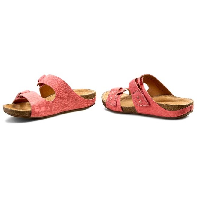 Pantoletten Clarks Perri Island 261058874 Coral | eschuhe.de