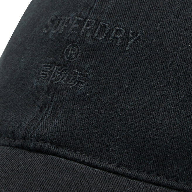 Cappellino Superdry Baseball Cap W9010105A Nero | escarpe.it