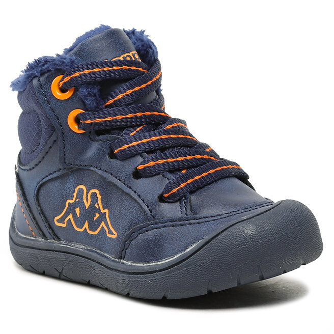 Ghete Kappa 280019M Navy/Orange 6744 | epantofi.ro