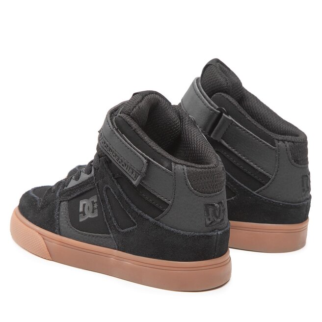Sneakers DC Pure High-Top Ev ADBS300324 Black/Gum (Bgm) | eschuhe.de