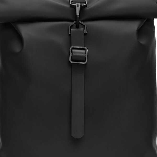 Zaino Rains Rolltop Rucksack Mini W3 13330 Black | escarpe.it