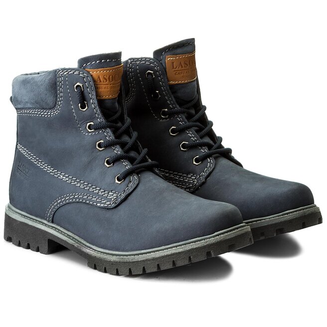 Trappers Lasocki For Men MI01-MAGNUM-06 Bleumarin | epantofi.ro