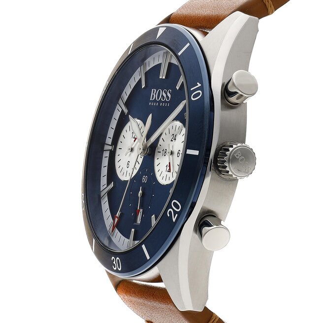 Uhr Boss Santiago 1513860 Brown/Silver | eschuhe.de