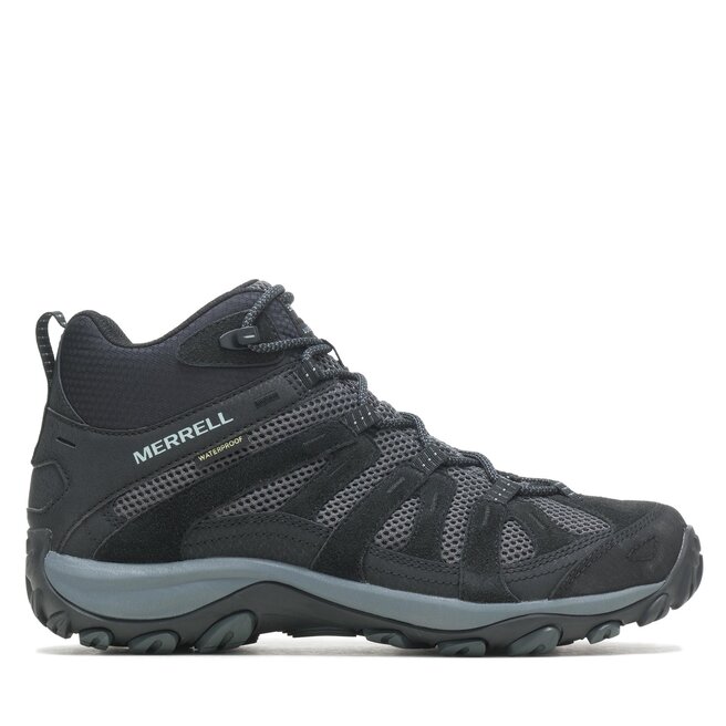 Trekkingschuhe Merrell Alverstone 2 Mid Wp J036923 Schwarz | eschuhe.de