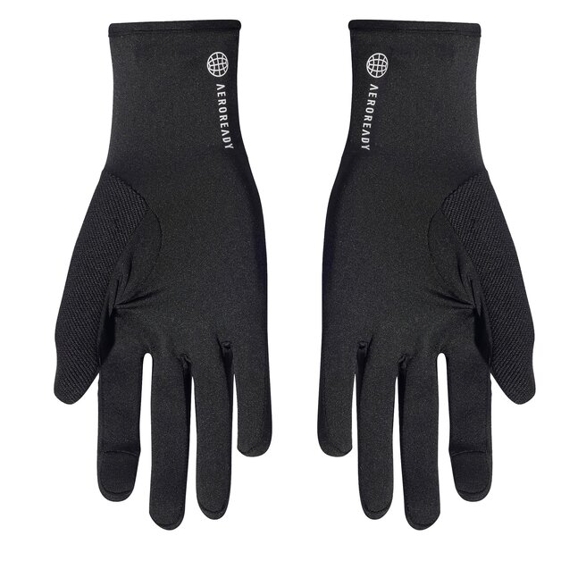 Rękawiczki adidas AEROREADY Gloves HT3904 black/REFLECTIVE SILVER ...