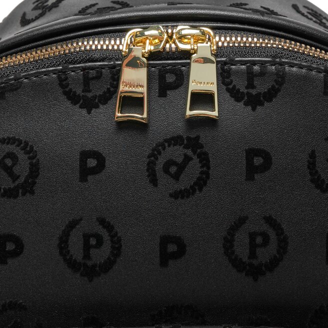 Zaino Pollini Heritage Flock TE8412PP03Q2900A Nero | escarpe.it