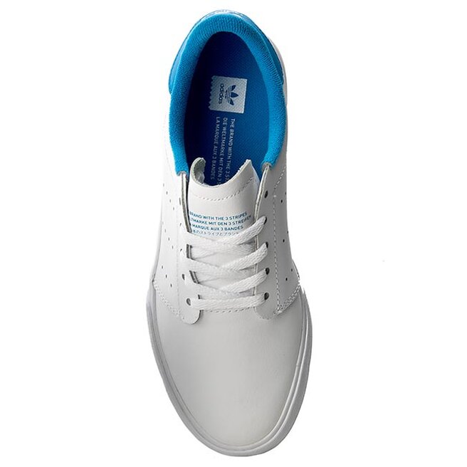 Sneakersy adidas Seeley Court BB8587 Biały | eobuwie.com.pl