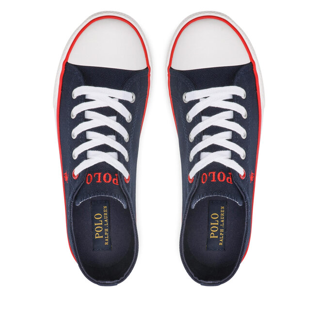 Bambas Polo Ralph Lauren Gibbs RFS10797 Navy/Red | zapatos.es