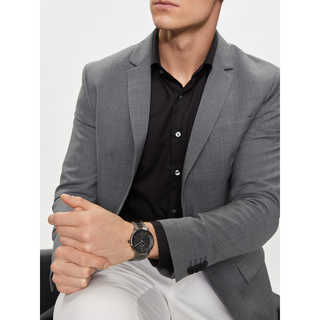 Zegarek Armani Exchange Cayde AX2761 Szary | eobuwie.com.pl