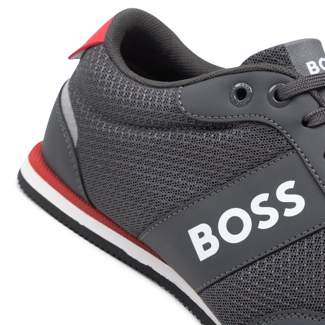 Sneakers Boss Rusham 50470180 10199225 01 Grau | eschuhe.de