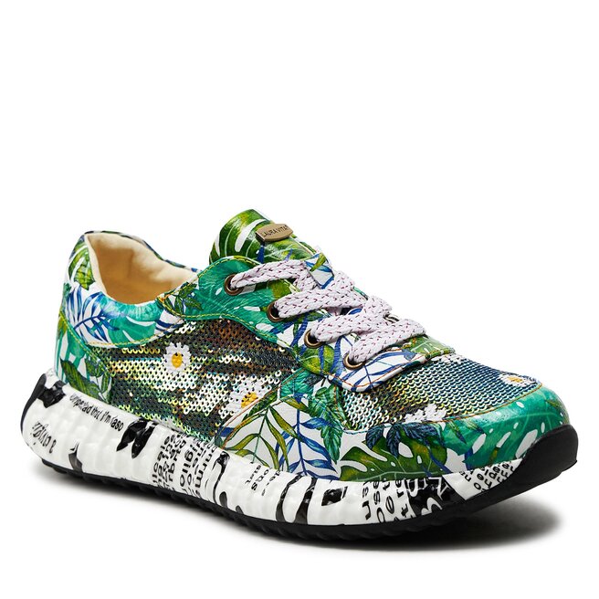 Sneakers Laura Vita Burton 5 Grün | eschuhe.de