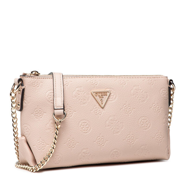 Τσάντα Guess Helaina Mini Crossbody Top Zip HWPG84 03720 ALM ...
