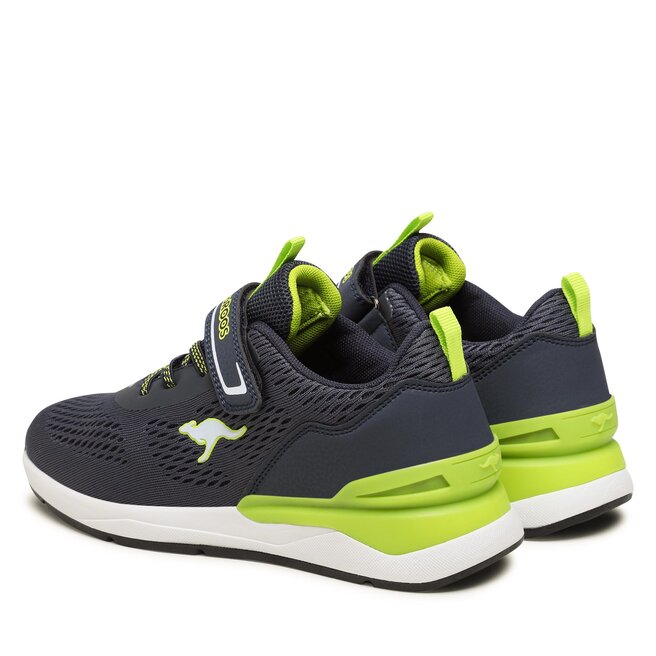 Sneakersy KangaRoos Kd-Rule Ev 10024 000 4054 Dk Navy/Lime | eobuv.cz