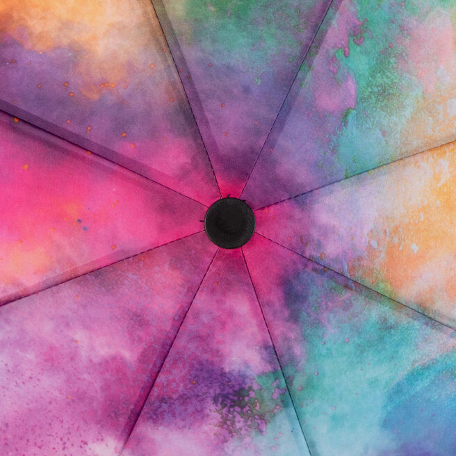 Regenschirm Happy Rain Mini Ac Holy Exposion 42285 Schwarz | eschuhe.de