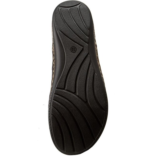 Klapki Manitu 900500 Granatowy | eobuwie.com.pl