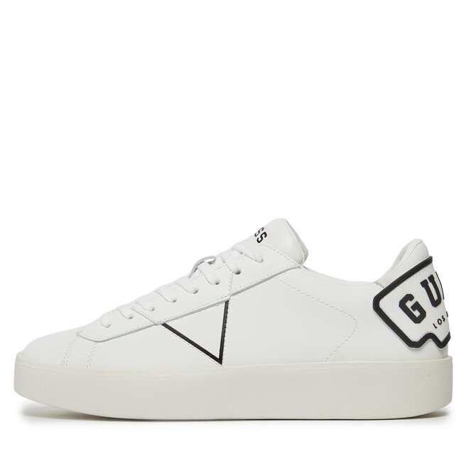 Sneakers Guess FM8PBL LEA12 Alb | epantofi.ro