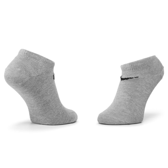 Sada 3 párů nízkých ponožek unisex Nike SX2554 901 Černá | eobuv.cz