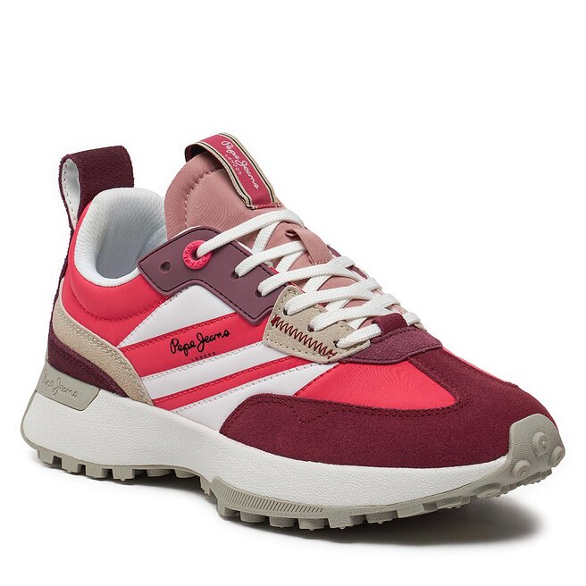 Sneakers Pepe Jeans Lucky Main PLS60004 Roz | epantofi.ro