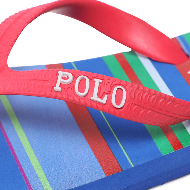 Flip flop Polo Ralph Lauren Camino RF103048C Red/Royal Mlt Stripe ...