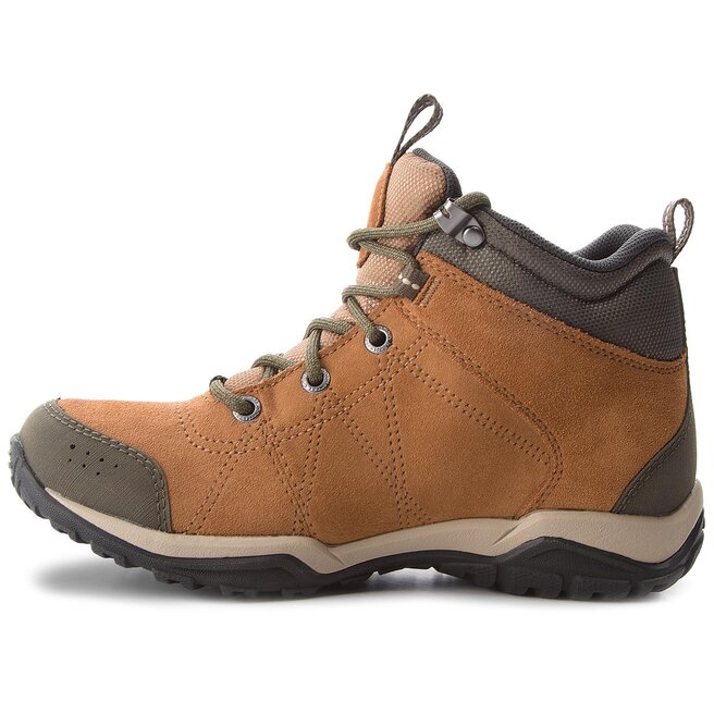 Trekingová obuv Columbia Fire Venture Mid Suede Waterproof BL1717 Hnědá ...