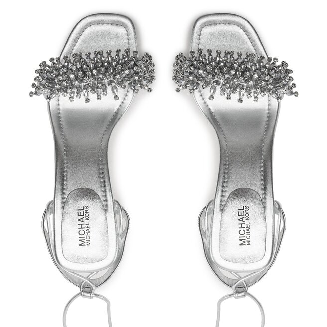 Sandalen MICHAEL Michael Kors Lucia Sandal 40S3LCHS1M Silver | eschuhe.de