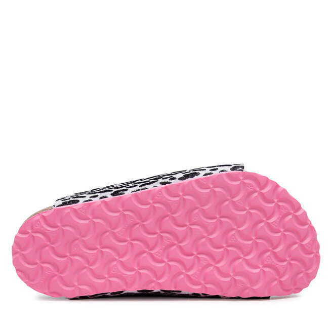 Pantoletten Birkenstock Arizona Kids Bs 1020265 Leo Lilly Black/Pink ...