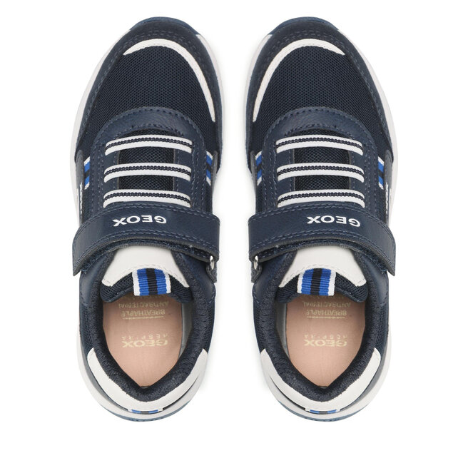 Zapatillas Geox J Briezee B. B J25GMB 014ME C4211 S Navy/White | zapatos.es