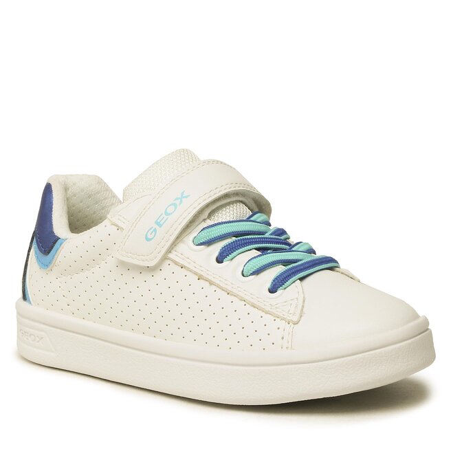 Zapatillas Geox J Djrock B. A J355VA 054FU C0293 S White/Royal | zapatos.es