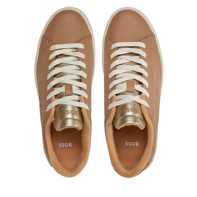 Sneakers Boss Rhys Tenn 50504482 Beige | eschuhe.de
