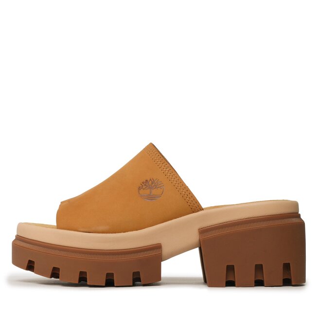Παντόφλες Timberland Everleigh Slide TB0A5UEZ2311 Wheat Nubuck ...