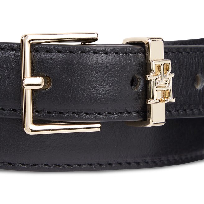 Pasek Damski Tommy Hilfiger Th Square High Waist 2.0 AW0AW16024 Czarny ...