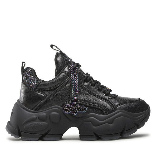 Sneakersy Buffalo Binary Glam Sneaker BN1630751 Czarny | eobuwie.com.pl