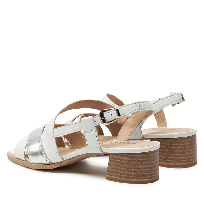 Sandały Caprice 9-28204-42 Biały | eobuwie.com.pl