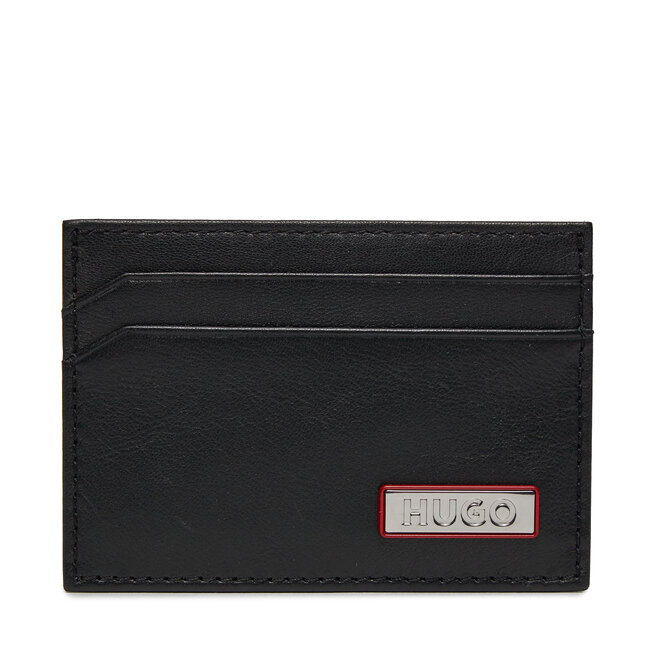 Pénztárca és kártyatartó szett Hugo Gbhm 8 Cc Card Case 50516995 Fekete ...