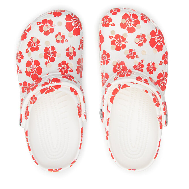 Παντόφλες Crocs Classic Retro Resort Clog 207849 Λευκό | epapoutsia.gr