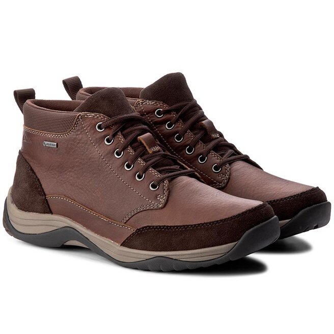 Schnürschuhe Clarks Baystonetopgtx GORE-TEX 261200957 Brown Warmlined ...