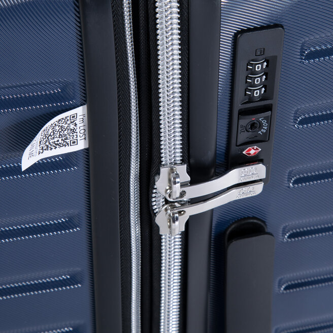 Walizka duża Carpisa Tendency Luggage VA84950MC00 Blue | eobuwie.com.pl