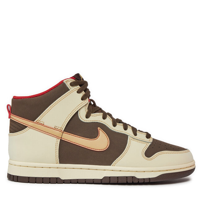 Sneakers Nike Dunk Hi Retro Se FB8892-200 Marrone | escarpe.it