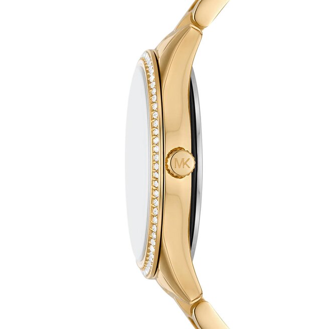 Uhr Michael Kors Lauryn MK4737 Green/Gold | eschuhe.de