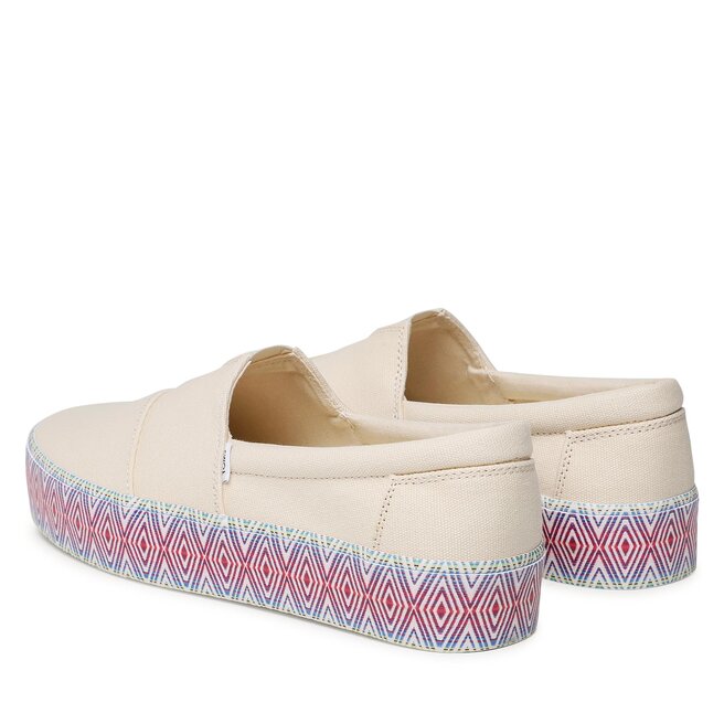 Zapatillas de tenis Toms Alp Fenix Platform Slip On 10019814 Natural ...