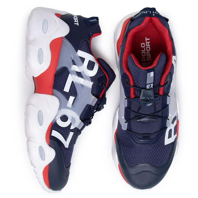 Сникърси Polo Ralph Lauren Rlx Tech-Sk-Ath 809784405001 Nvy/Red/Wt ...