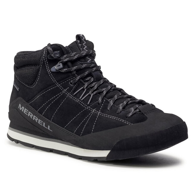 Trekkingschuhe Merrell Catalyst Mid Suede Wp J000971 Black | eschuhe.de