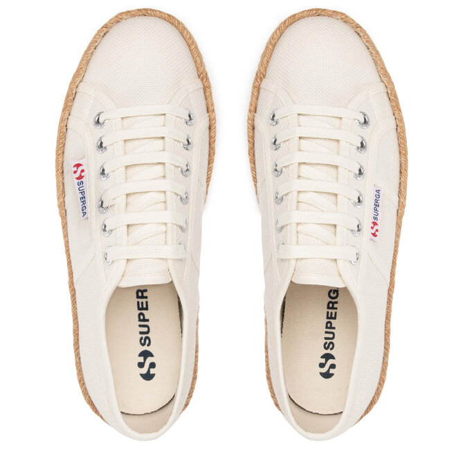 Espadrilles Superga 2790 Rope S51186W Beige Gesso 394 | eschuhe.de
