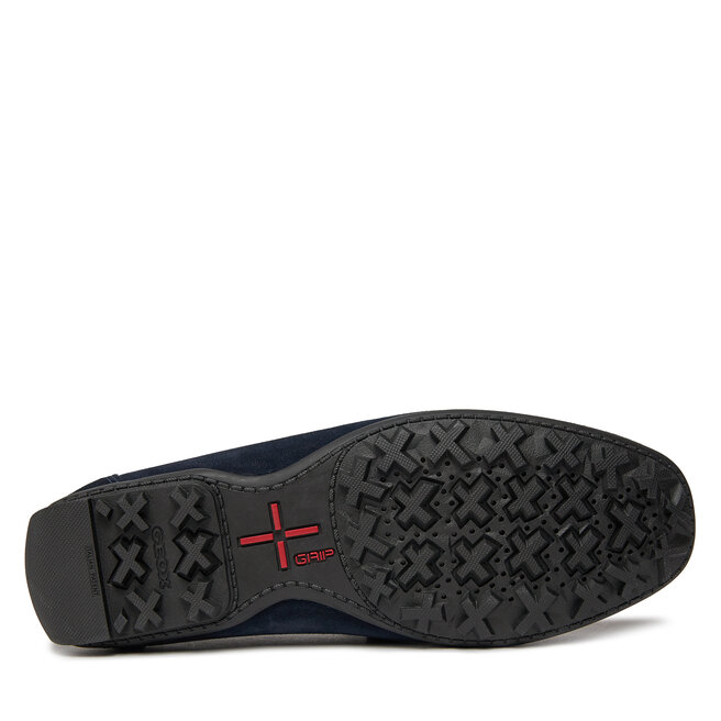 Mokasyny Geox U Kosmopolis + Grip U35CFB 00020 C4064 Granatowy ...