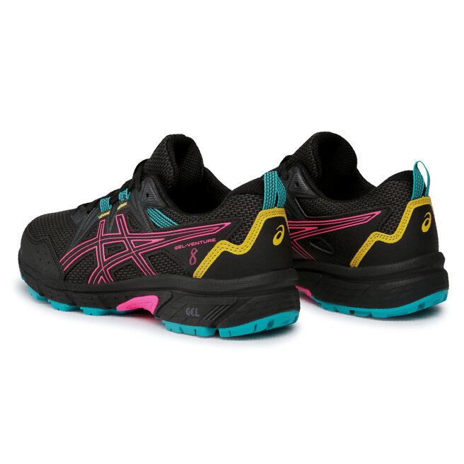 Buty Asics Gel-Venture 8 1012A708 Black/Pink Glo 003 | eobuwie.com.pl