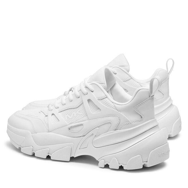 Sneakers MICHAEL Michael Kors Nick Trainer 42F3NIFS2D Weiß | eschuhe.de